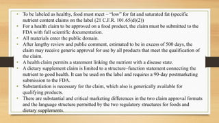 Marketing issues for functional foods and nutraceuticals foods | PPTX