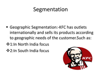 Marketing Mix of KFC | PPTX