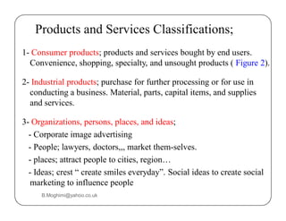 Marketing kotler product service and brands moghimi | PDF