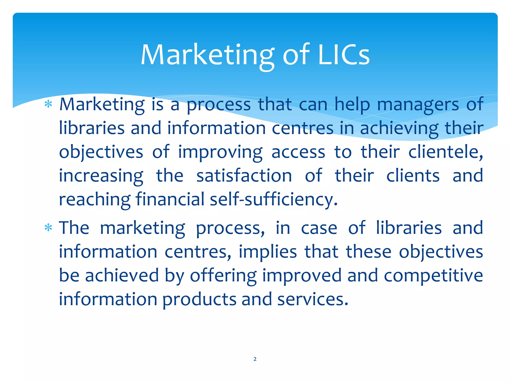 Marketing in Libraries | PPTX