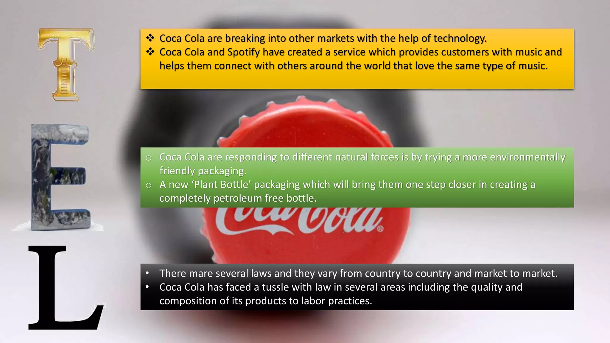 Coca - Cola's Macro & Micro Environmental Factors | PPTX
