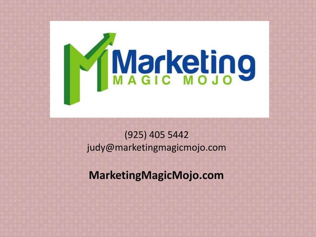 Marketing Magic Mojo MonsterMetrics PowerPoint | PPTX