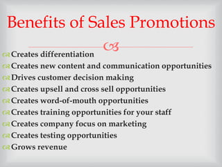Sales Promotion Indian Examples