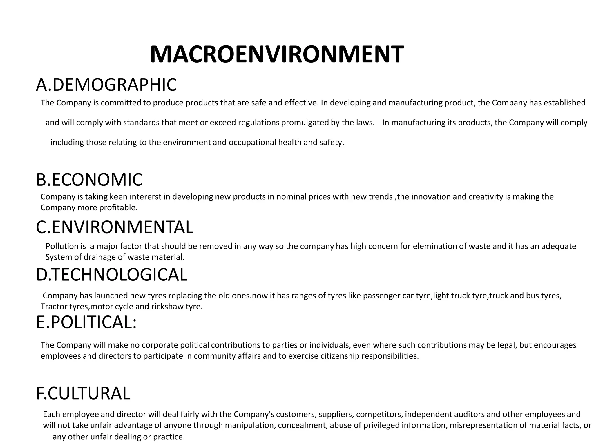 General tyre report | PPTX