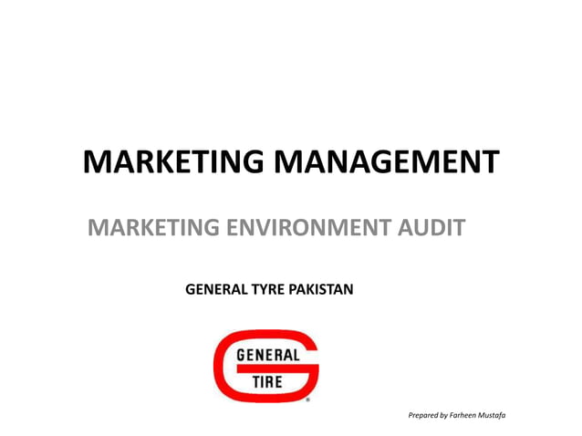 General tyre report | PPT