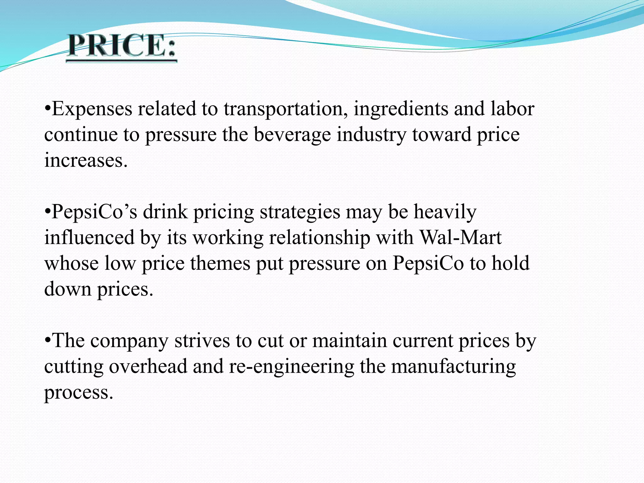 Pepsi Marketing Mix | PPTX