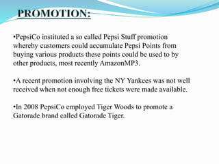 Pepsi Marketing Mix | PPTX