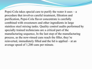 Pepsi Marketing Mix | PPTX