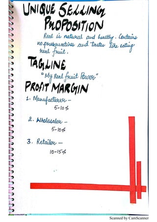 Marketing Management Economics Project Class 12 CBSE | PDF