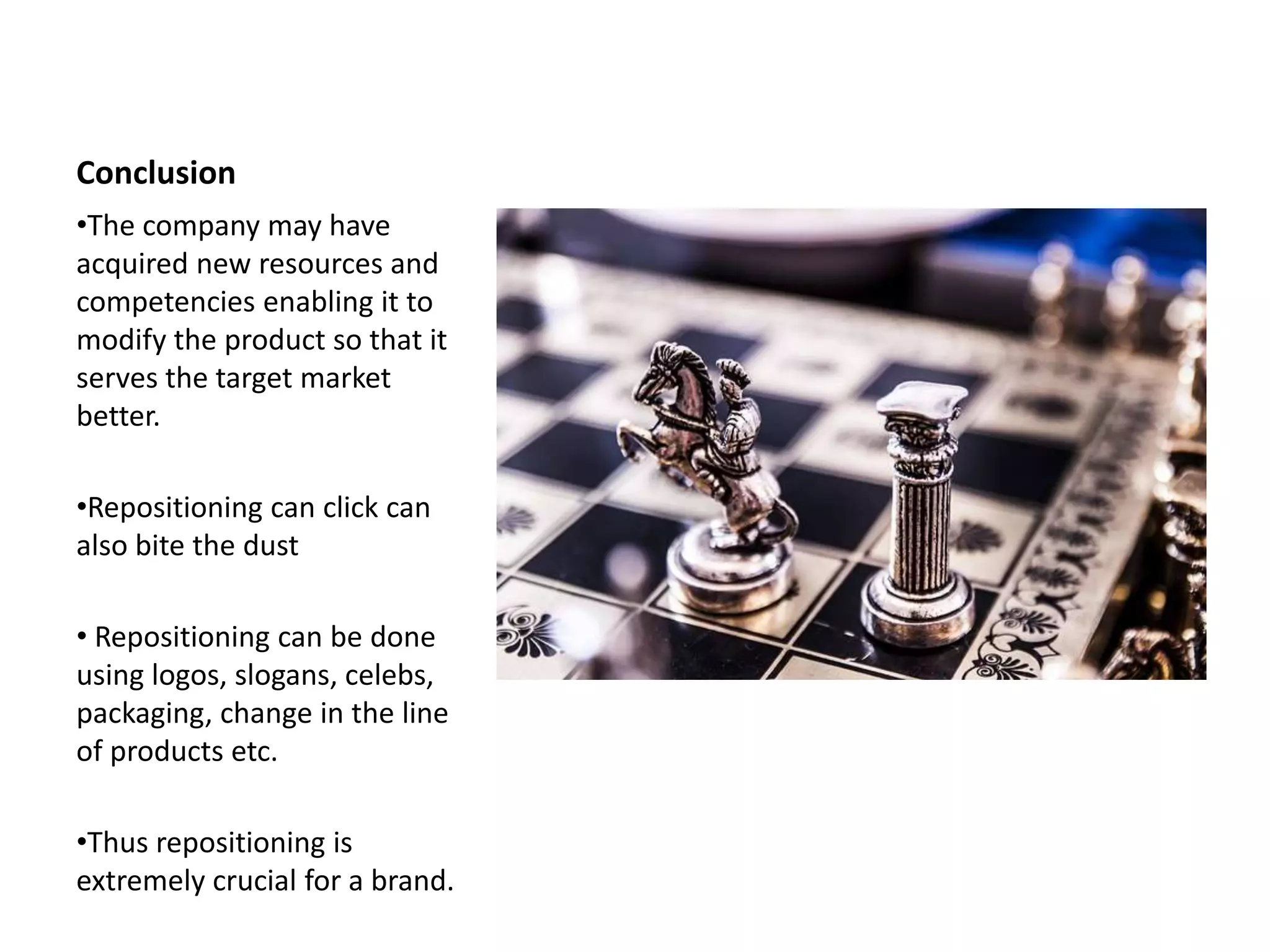 Product RE-Positioning | PPTX