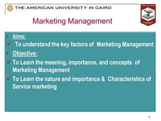 Marketing management Module 1 | PDF