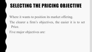 Developing Pricing Strategies & Programs. | PPT