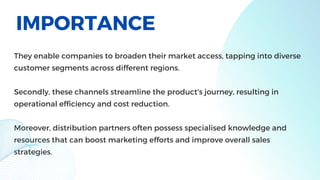 Marketing MIX, Distribution Channel and Media | PDF