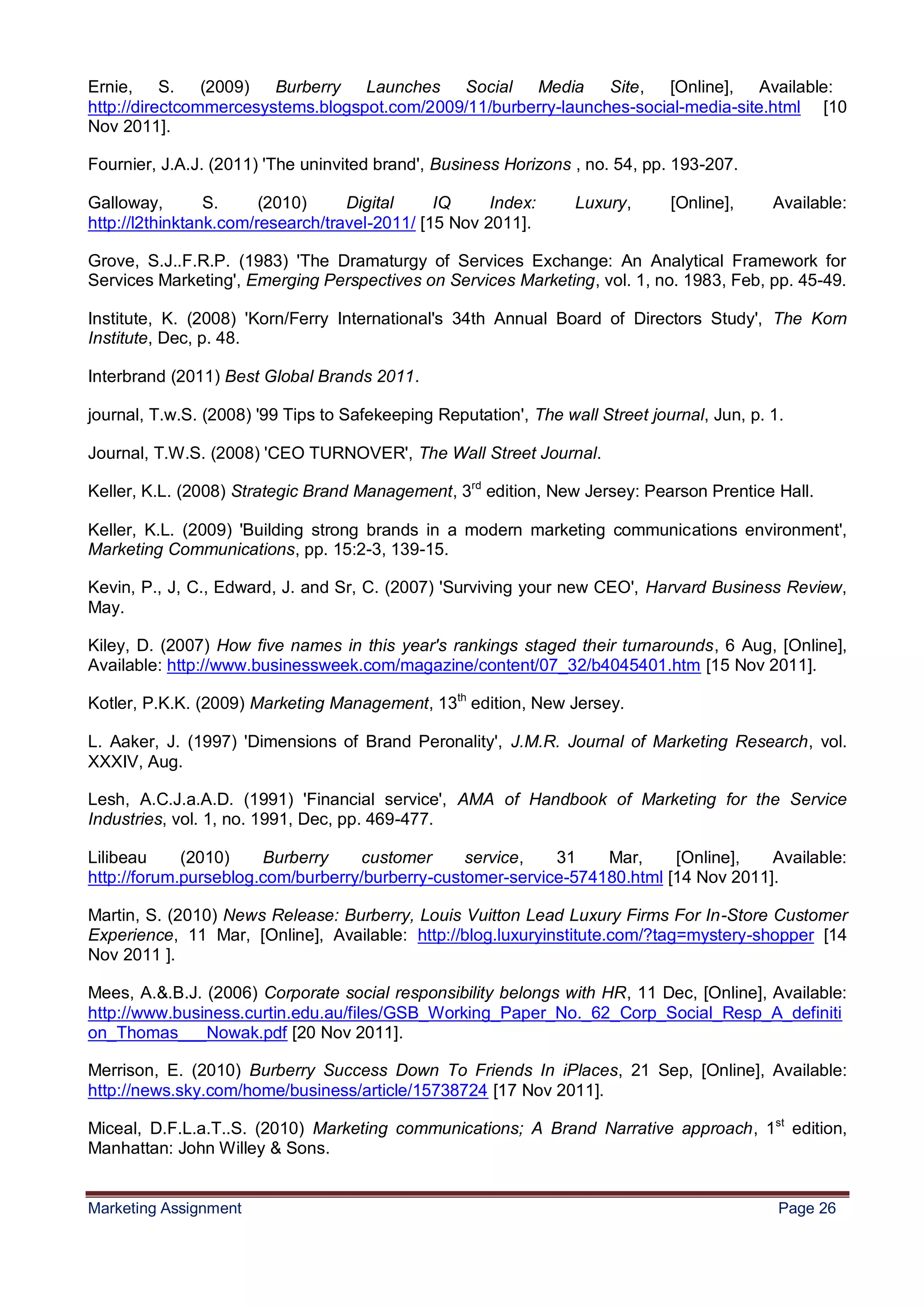 MBA Marketing Management Assignment | PDF