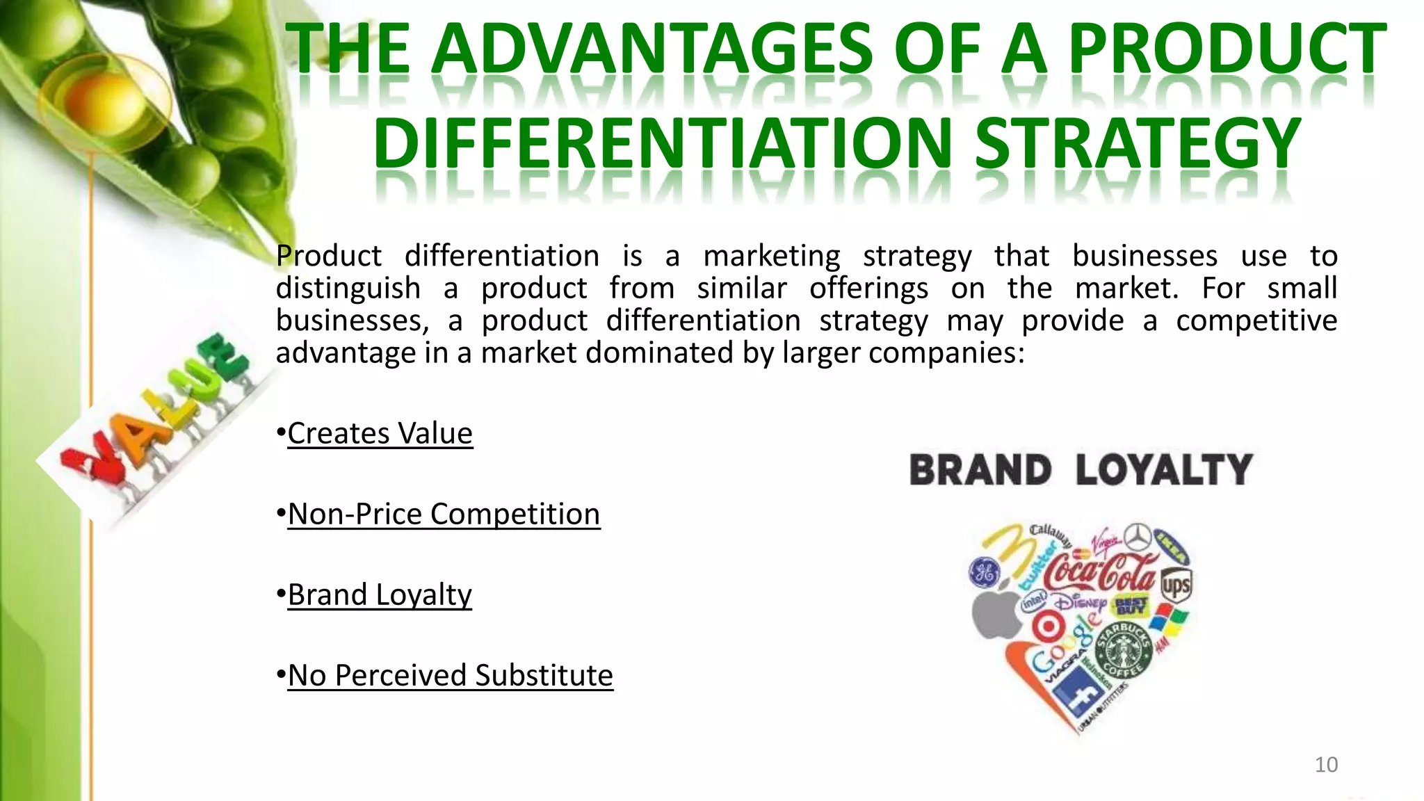 Marketing Management - Product Differentiation | PPTX