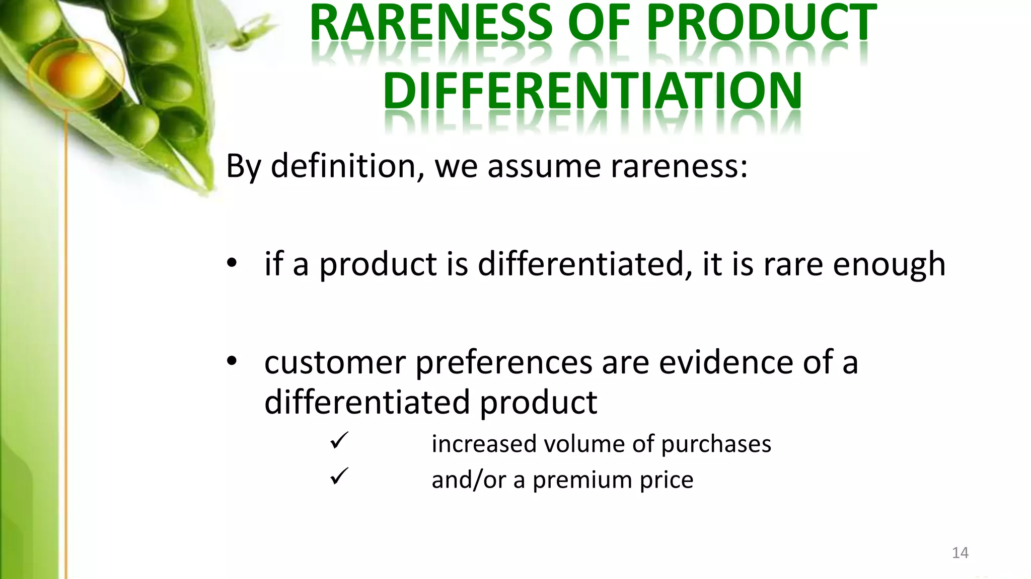 Marketing Management - Product Differentiation | PPTX