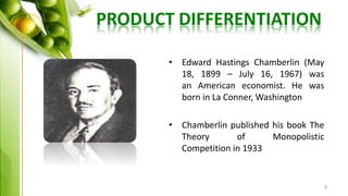 Marketing Management - Product Differentiation | PPTX