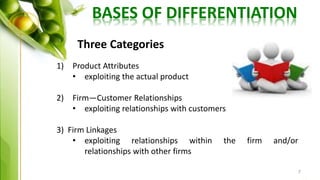 Marketing Management - Product Differentiation | PPTX