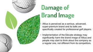 Case Analysis |Altius Golf and the Fighter Brand| | PPTX