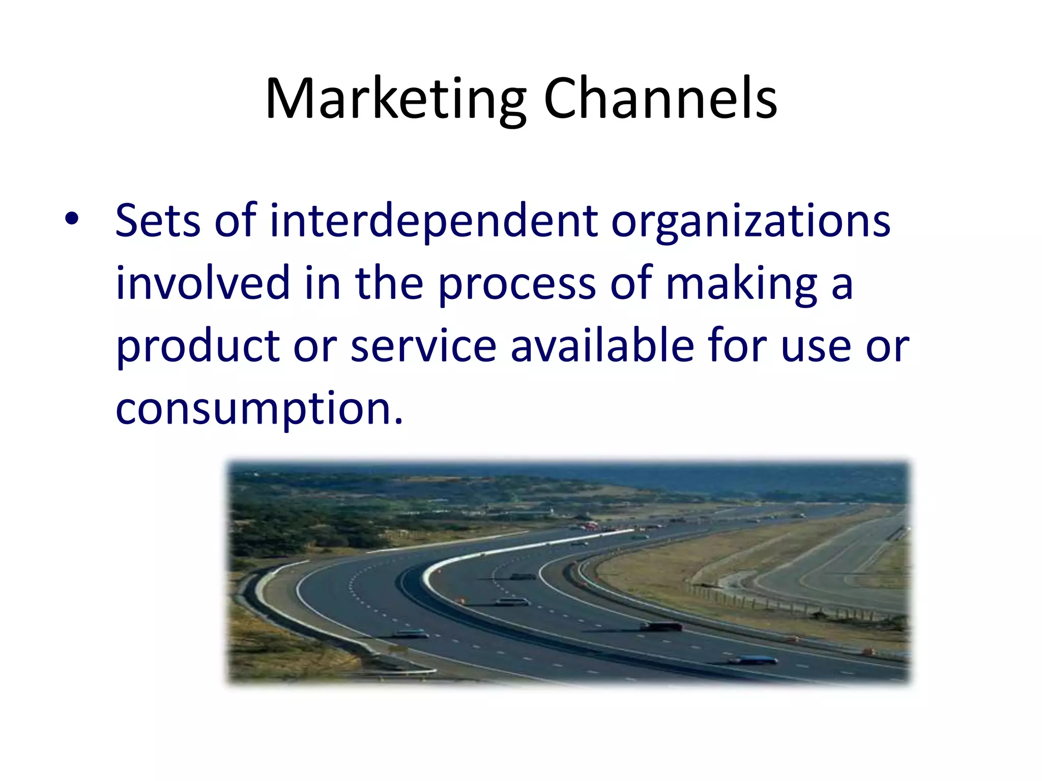 Marketing Channels- Marketing Management | PPTX