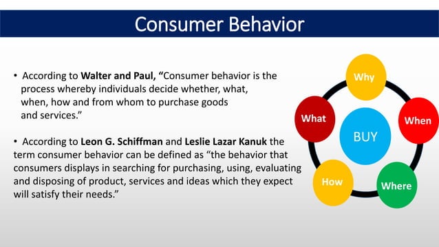 Consumer Behaviour | PDF