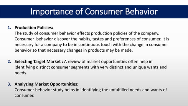 Consumer Behaviour | PDF
