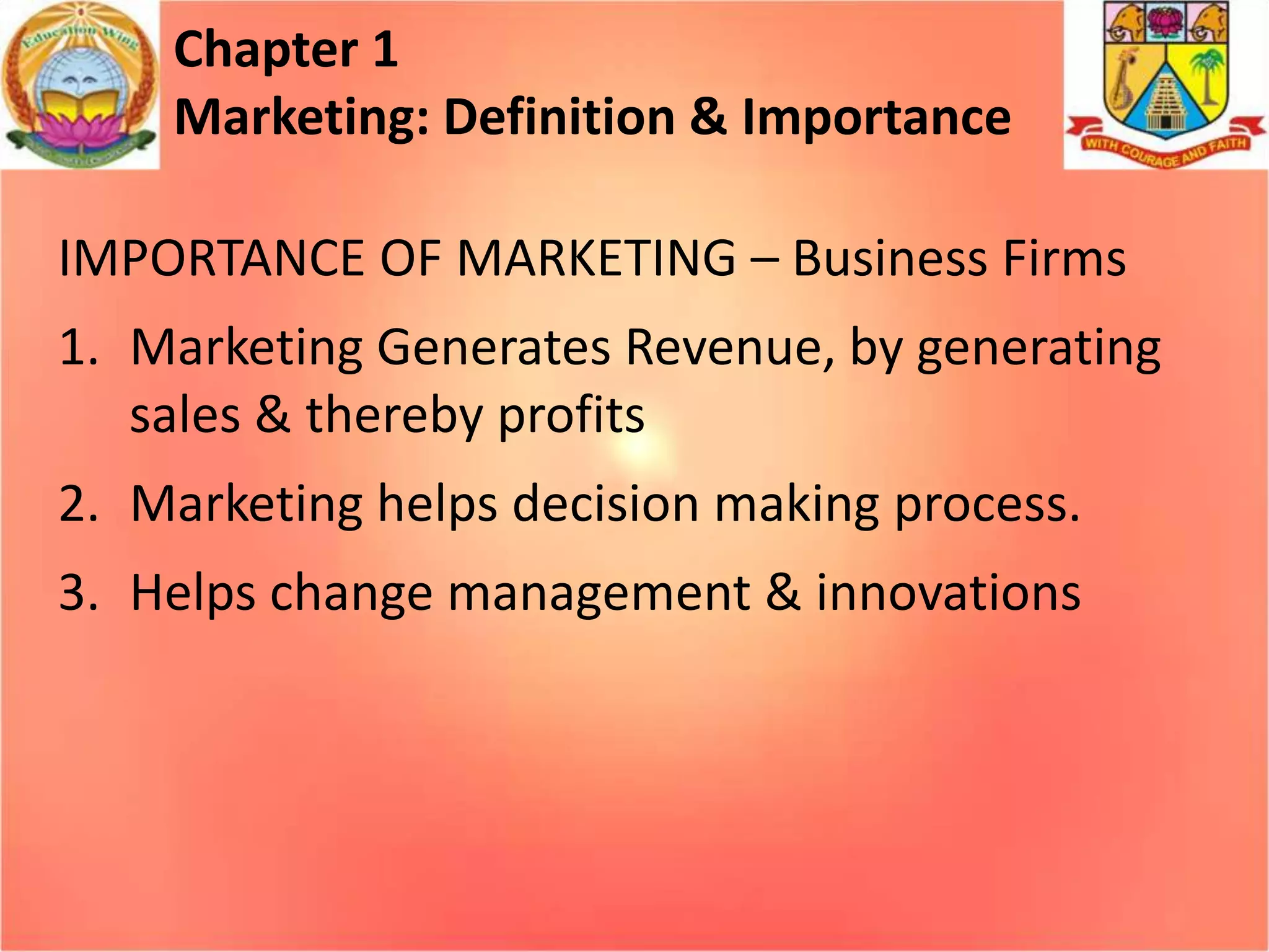 Marketing management ppt | PPTX