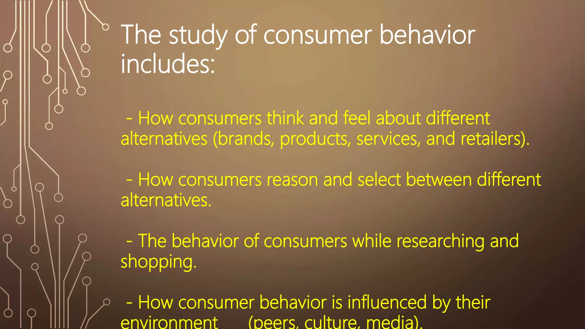 An PPT on Consumer Behaviour and Market Segmentation | PPTX