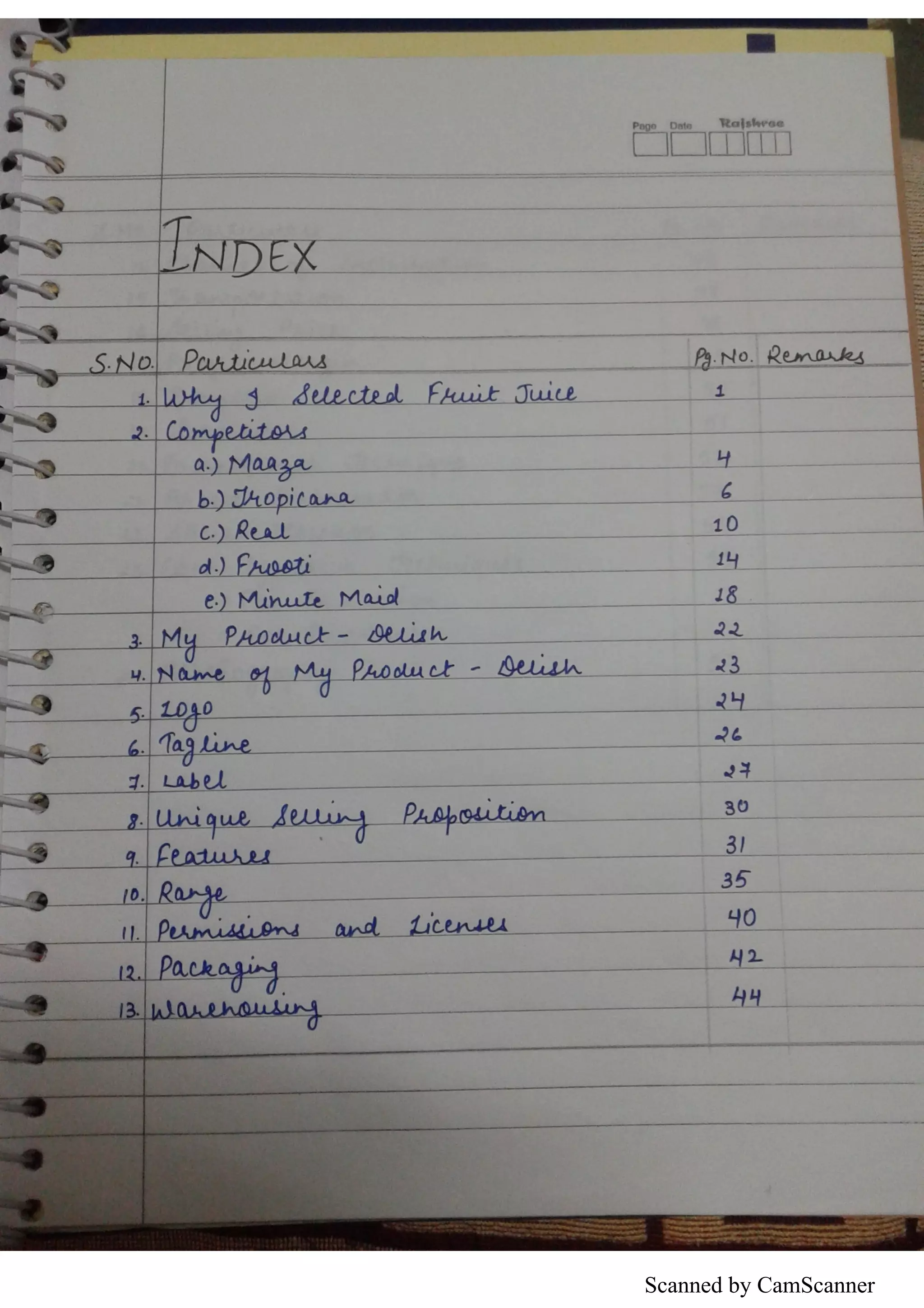 Business Studies Class 12th Marketing management Project- Fruit Juice | PDF