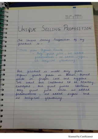 Business Studies Class 12th Marketing management Project- Fruit Juice | PDF