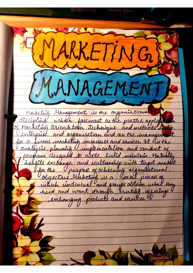 Marketing management project on shoes. class 12th | PDF