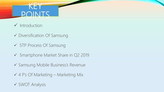 Samsung case study Presentation | PPTX