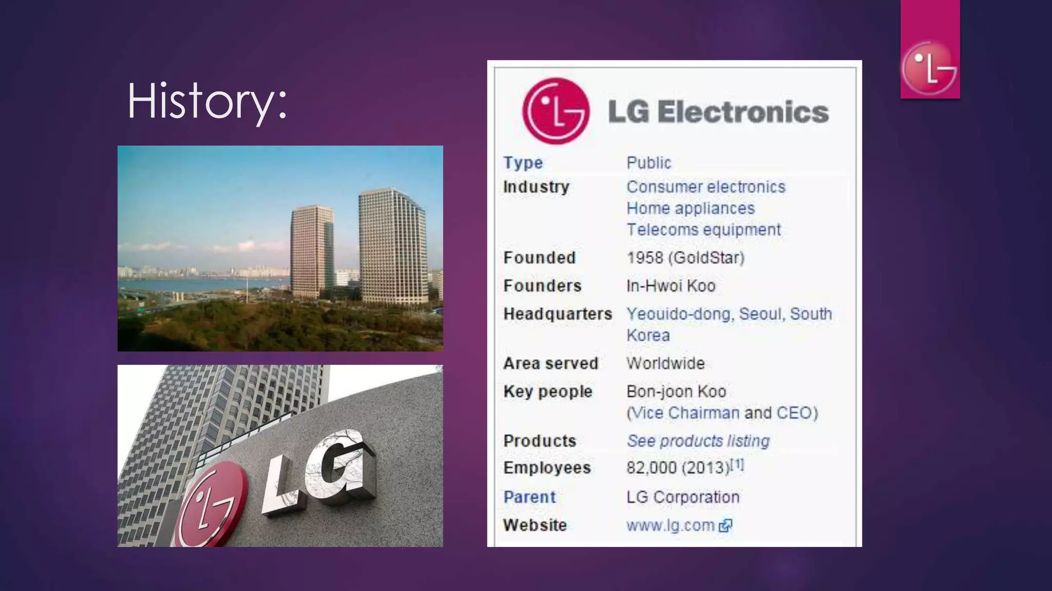 Marketing management of LG | PPTX