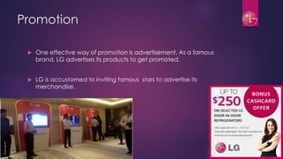 Marketing management of LG | PPTX