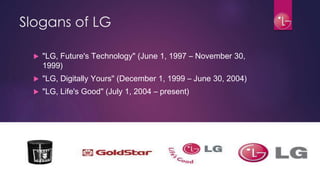 Marketing management of LG | PPTX