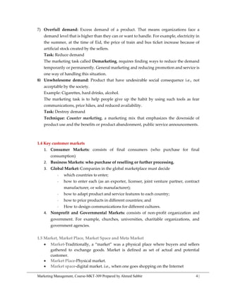 Marketing management | PDF