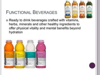 Functional Beverage Analysis | PPTX