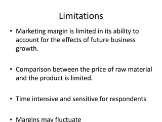 Marketing margin | PPTX