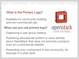 OpenStack Logo Programs & User Campaign | PPT | Cloud Computing | Internet