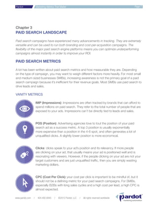 Marketing Metrics That Matter | PDF