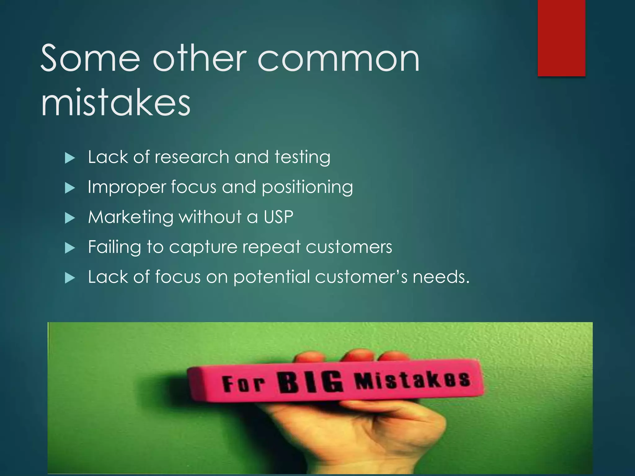 Marketing mistakes | PPTX