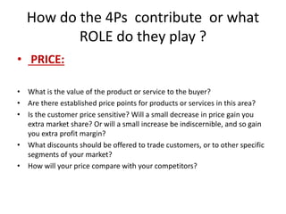 Marketing mix 1 - intro- uplod to slide share | PPTX