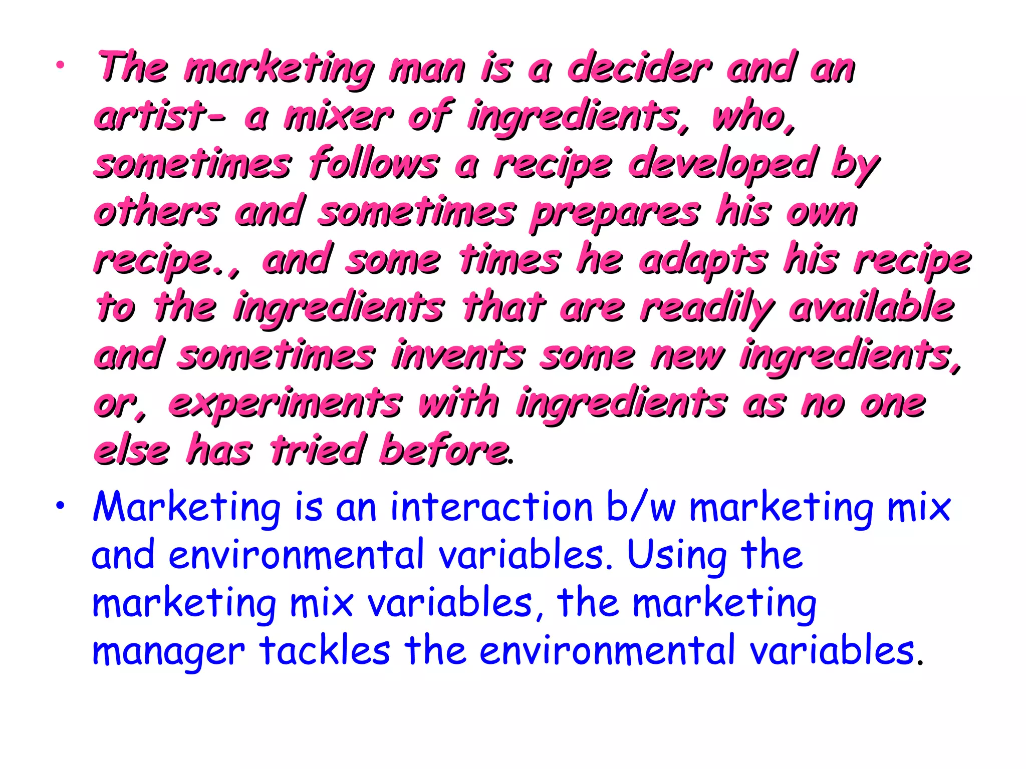 Marketing Mix | PPT