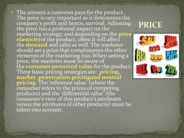 Marketing mix-PPPP | PPTX | Marketing and Advertising | Business