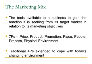 Marketing mix | PPT