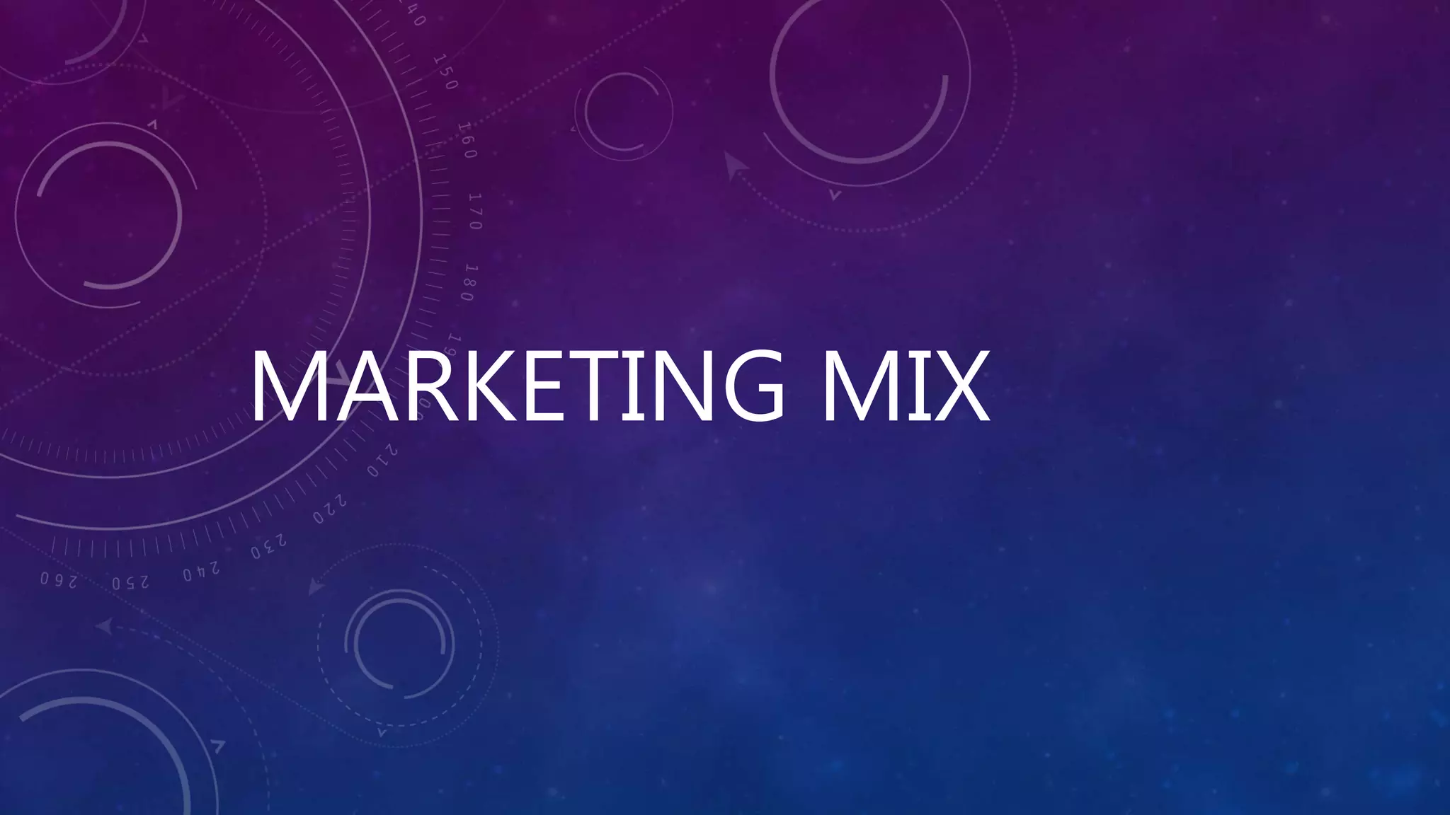 Marketing mix | PPT