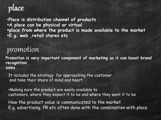 Marketing mix | PPTX