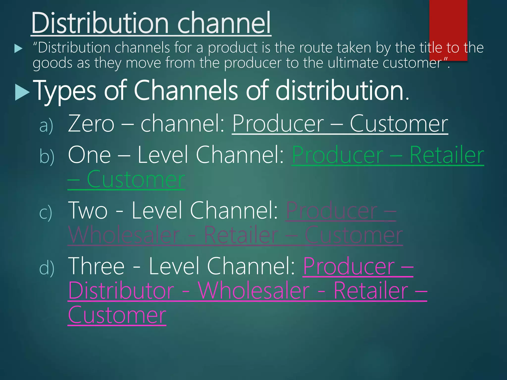 Marketing mix | PPTX