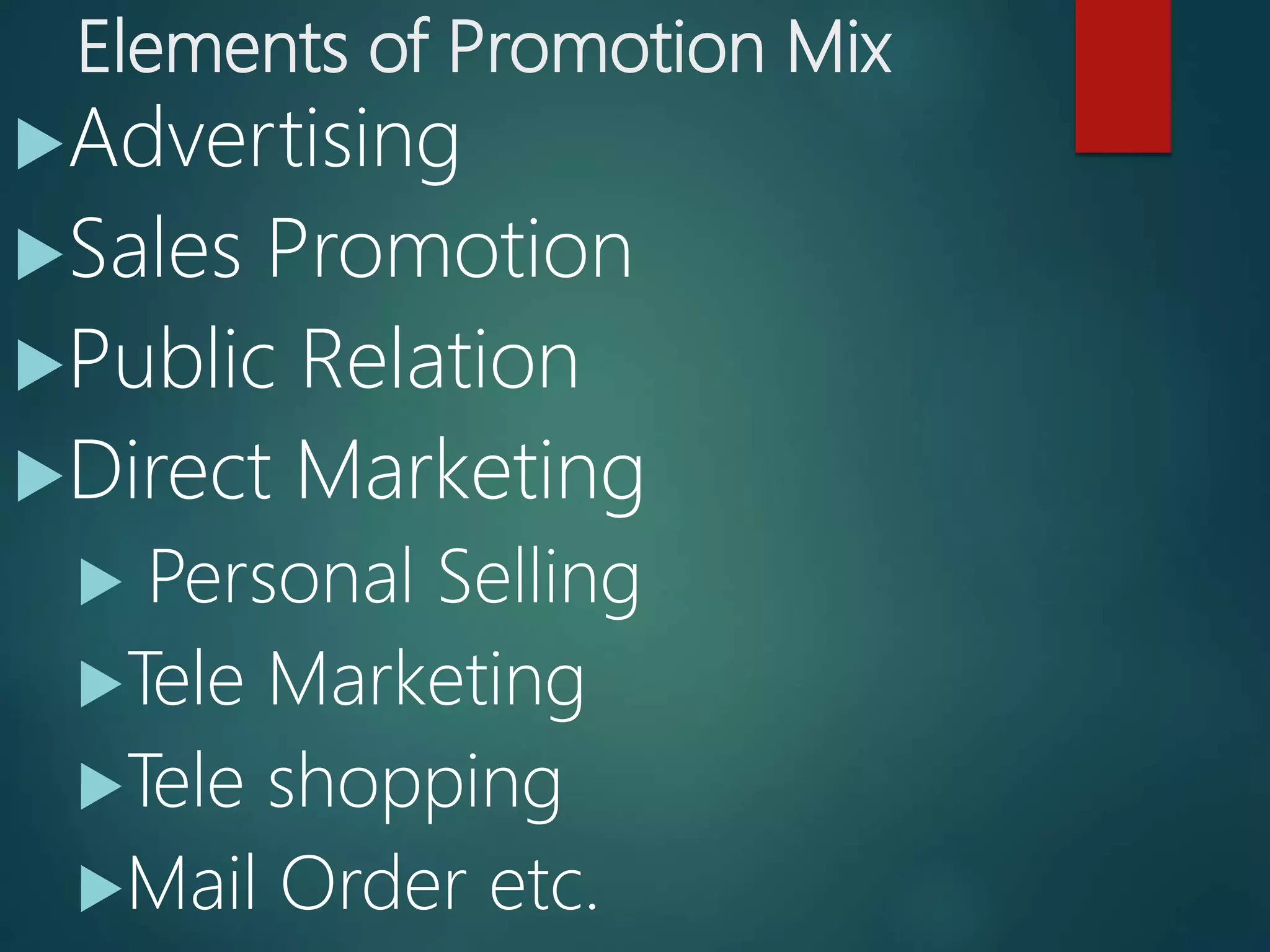 Marketing mix | PPTX