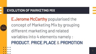 Marketing mix | PPTX